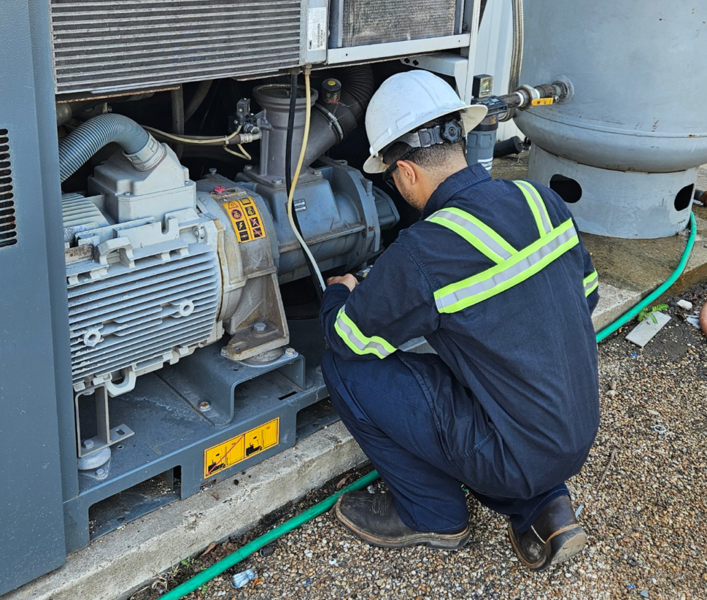 Industrial Compressor Services for all brands, at your site or ours.